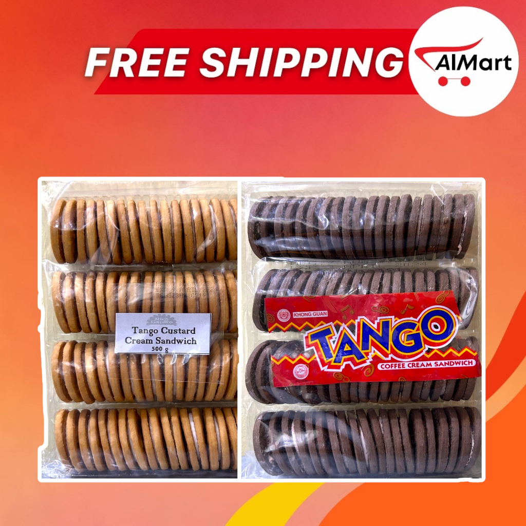 TANGO CUSTARD AND COFFEE CREAM SANDWICH (500GRAMS) | Shopee Philippines