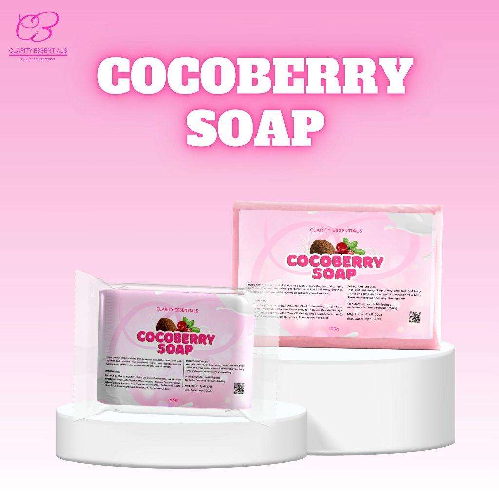 Cocoberry Soap - Clarity Essentials - Body Soap - whitening soap ...