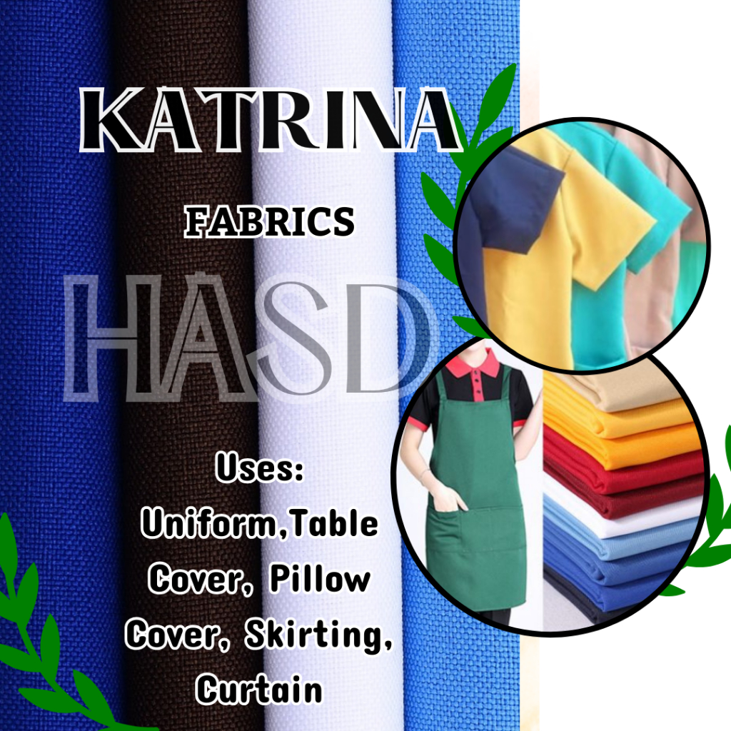 Katrina Fabric SET 2 Woven Textile Tela for Uniform/Scrubsuit 60 ...