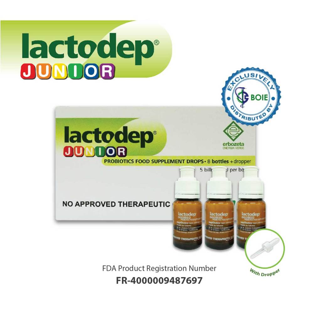 Lactodep Junior – Probiotics for Kids to Improve Gut Health, Digestion ...