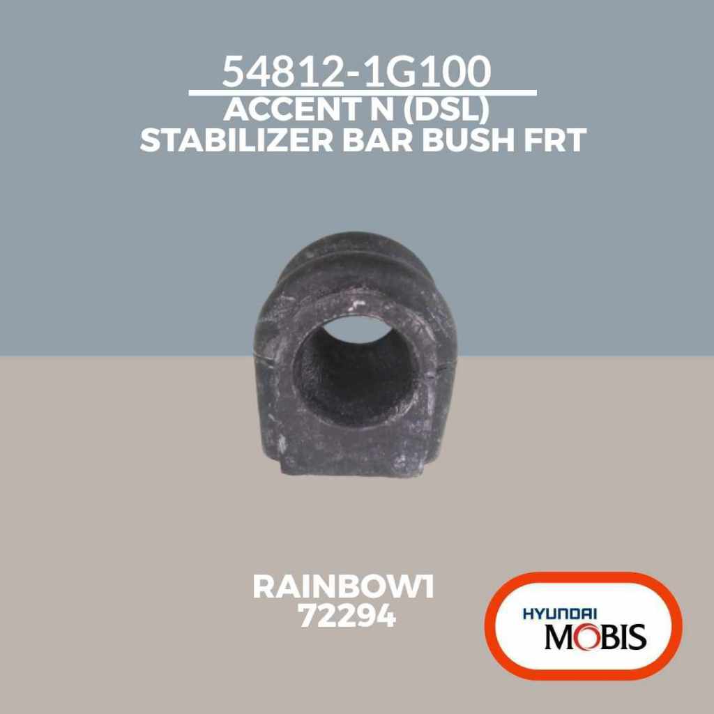 STABILIZER BAR BUSH FRT for HYUNDAI ACCENT N (DSL) [MOBIS ORIGINAL ...