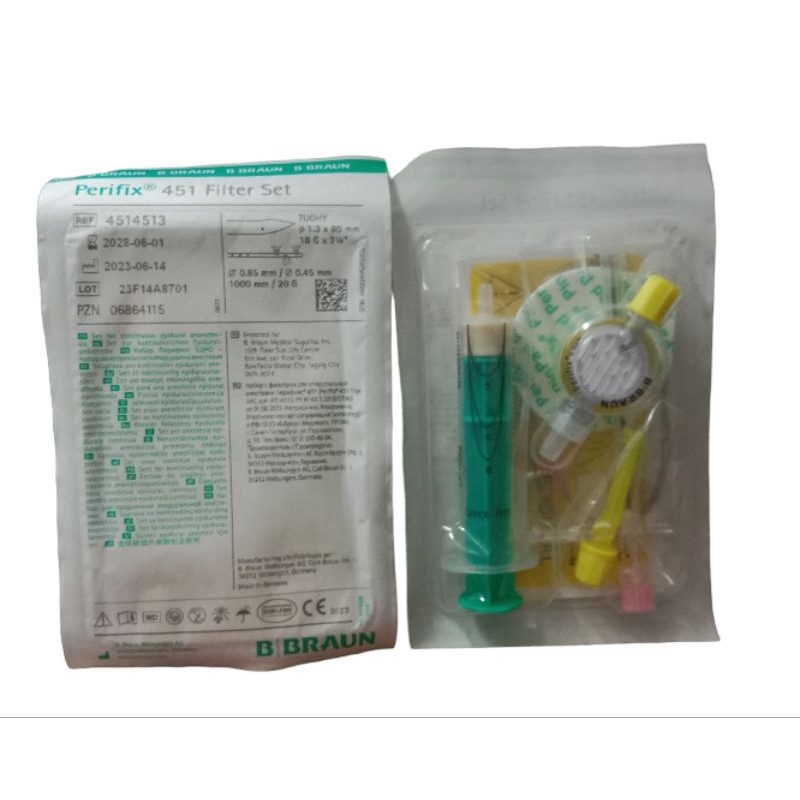 BBRAUN Perifix Epidural (G18) | Shopee Philippines