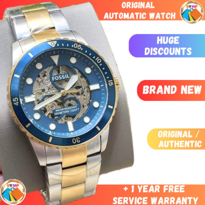 Branded ME3191 Original Automatic Fos Watch for Men | Shopee Philippines