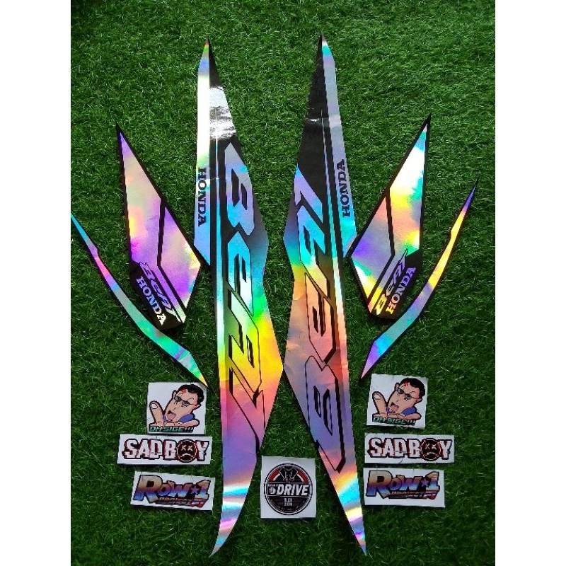 HONDA BEAT Fi V2 Stock Size Decals | Shopee Philippines