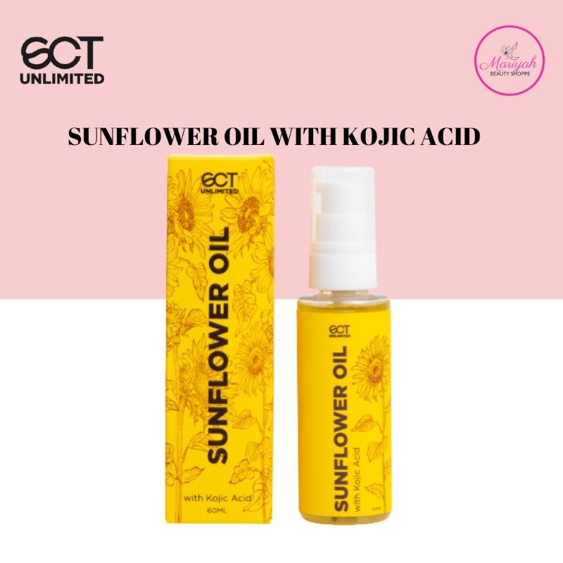 (COD) SCT Unlimited Sunflower Oil with Kojic Acid 60ml | Magic Oil ...