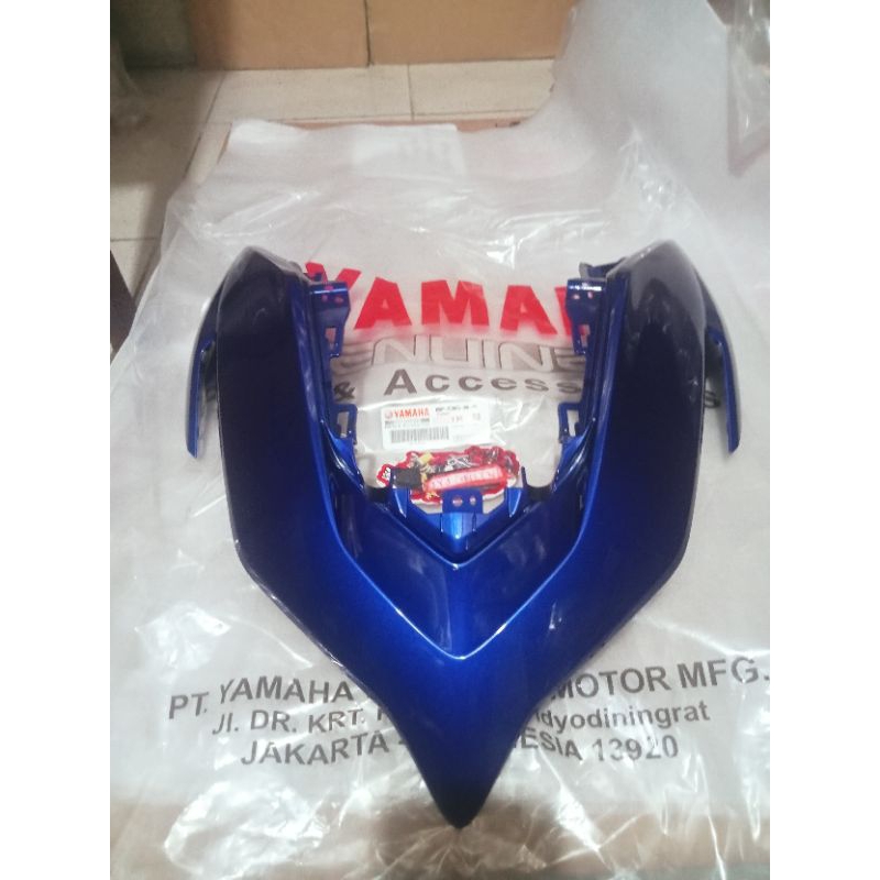 Cover Front Glossy Blue Aerox v2 (Front Panel) | Shopee Philippines