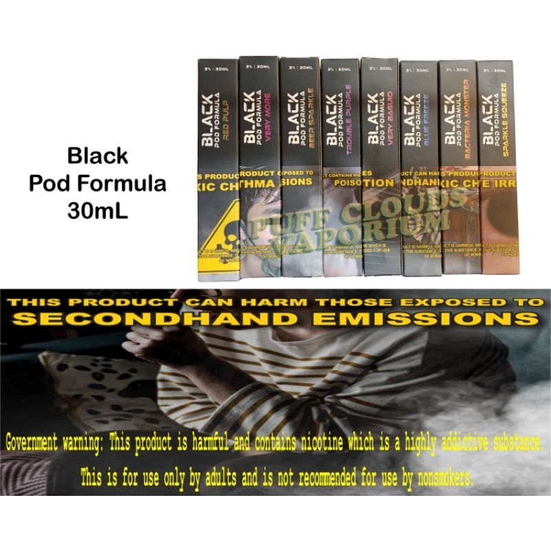 Black Pod Formula 30ml 3% | Shopee Philippines