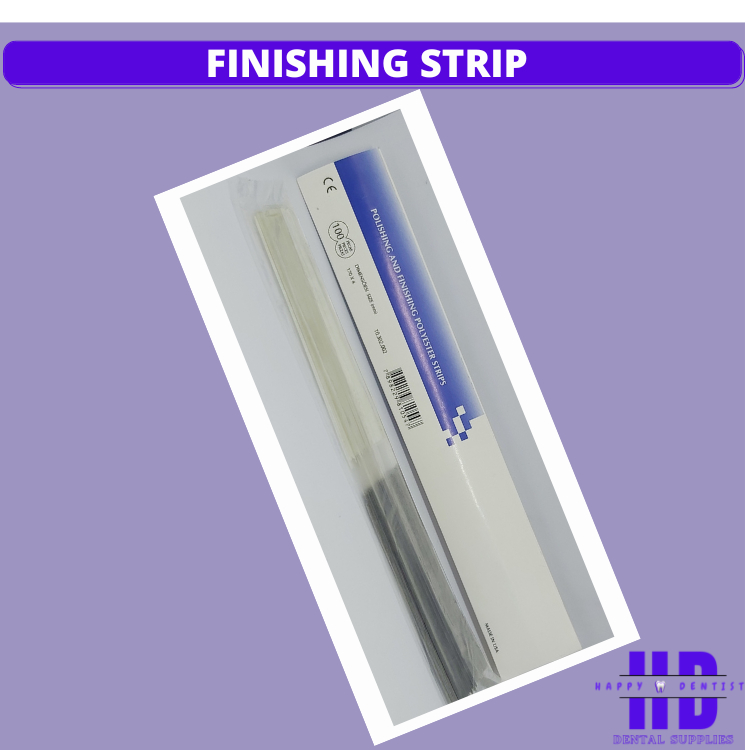 Dental Finishing Strip - Made in USA (100 pcs per pack) | Shopee ...