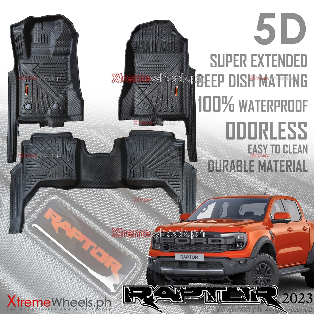 Ford Raptor 2023-2025 5D v4 Super Extended Thailand Made Deep Dish ...