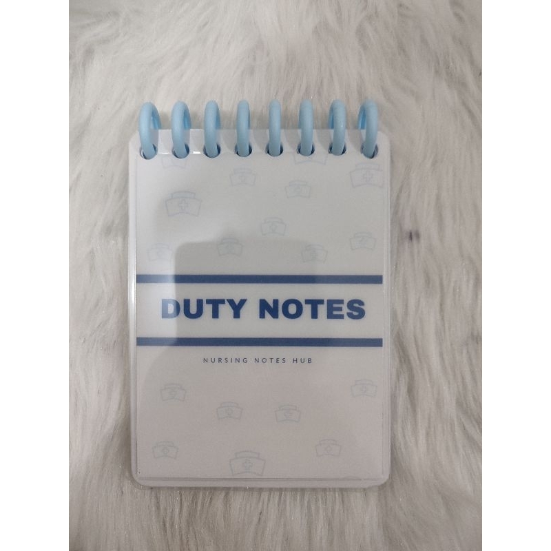 HOSPITAL DUTY NOTES I NURSING NOTES HUB | Shopee Philippines