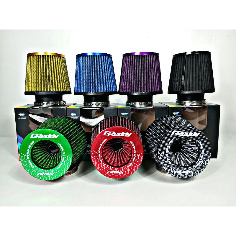 GReddy Cone Type Air Filter 3.0 inch inlet | Shopee Philippines