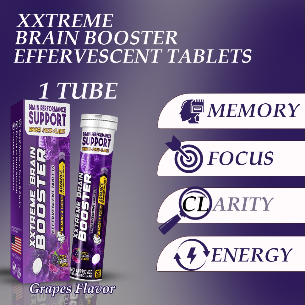 XXtreme Brain Booster Enhances Mental Agility and Help Think Quickly ...