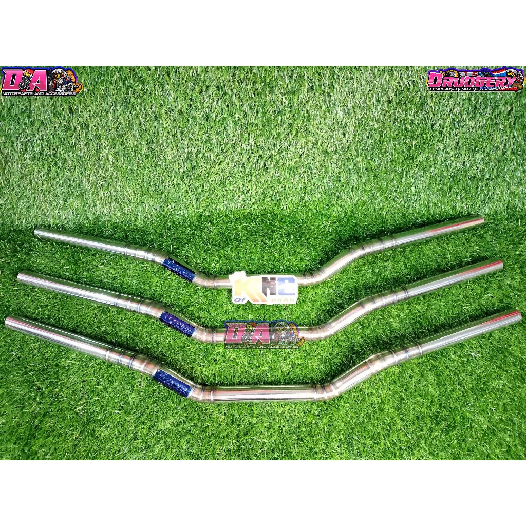 KING OF DRAG TITANIUM HANDLE BAR WITH EMBLE NMAX 155 V1 / NMAX 155 V2 ...