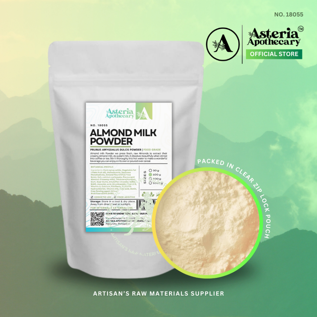 Almond Milk Powder 30g & 100g - Asteria Apothecary | Shopee Philippines