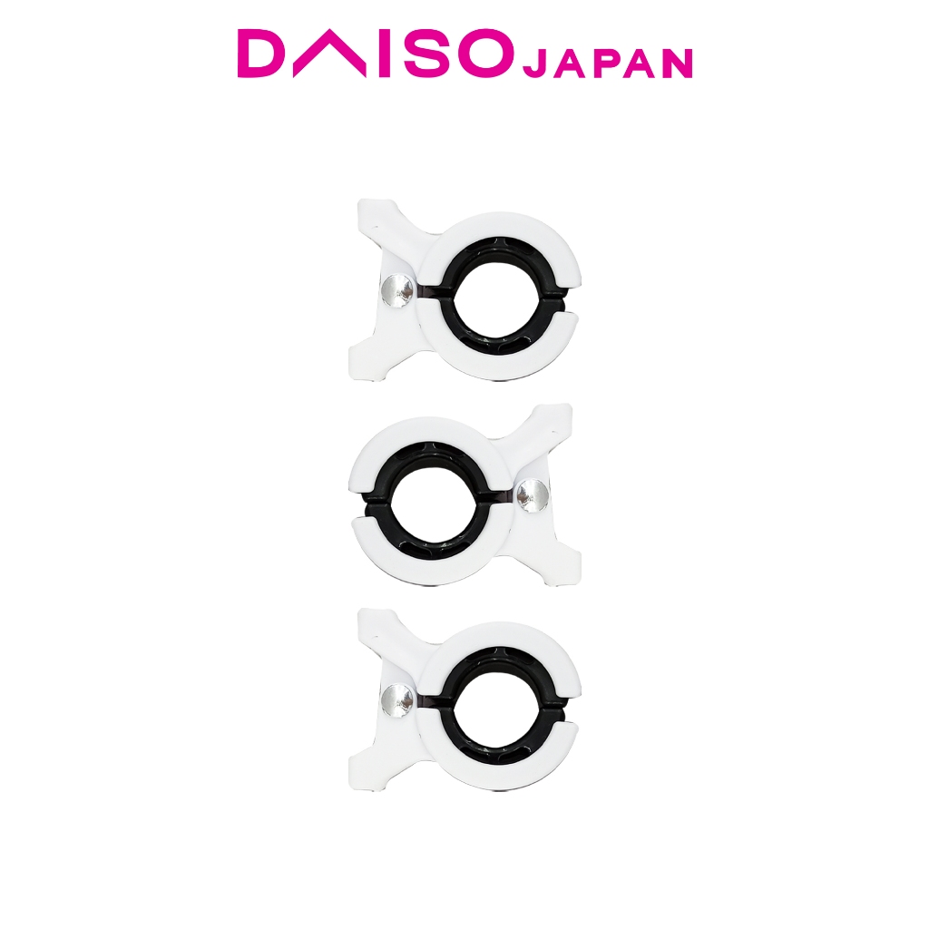 Daiso Cord Clip Organizer in Black (3 Pieces) | Shopee Philippines