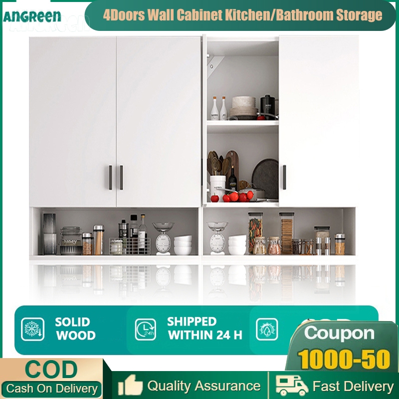 Hanging Kitchen Cabinets, Wall Cabinets, Solid Wood Dampproof Wardrobes ...