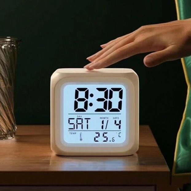 UD LED Digital Alarm Clock Electronic Clock | Shopee Philippines