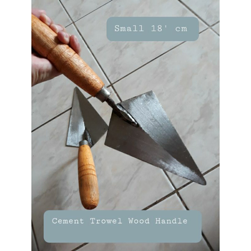 Cement Plastering Trowel or Kutsara Small | Shopee Philippines