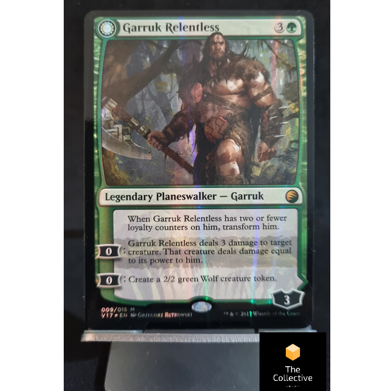Magic the Gathering - MTG Card Game - Garruk Relentless - [GREEN] / [ID ...