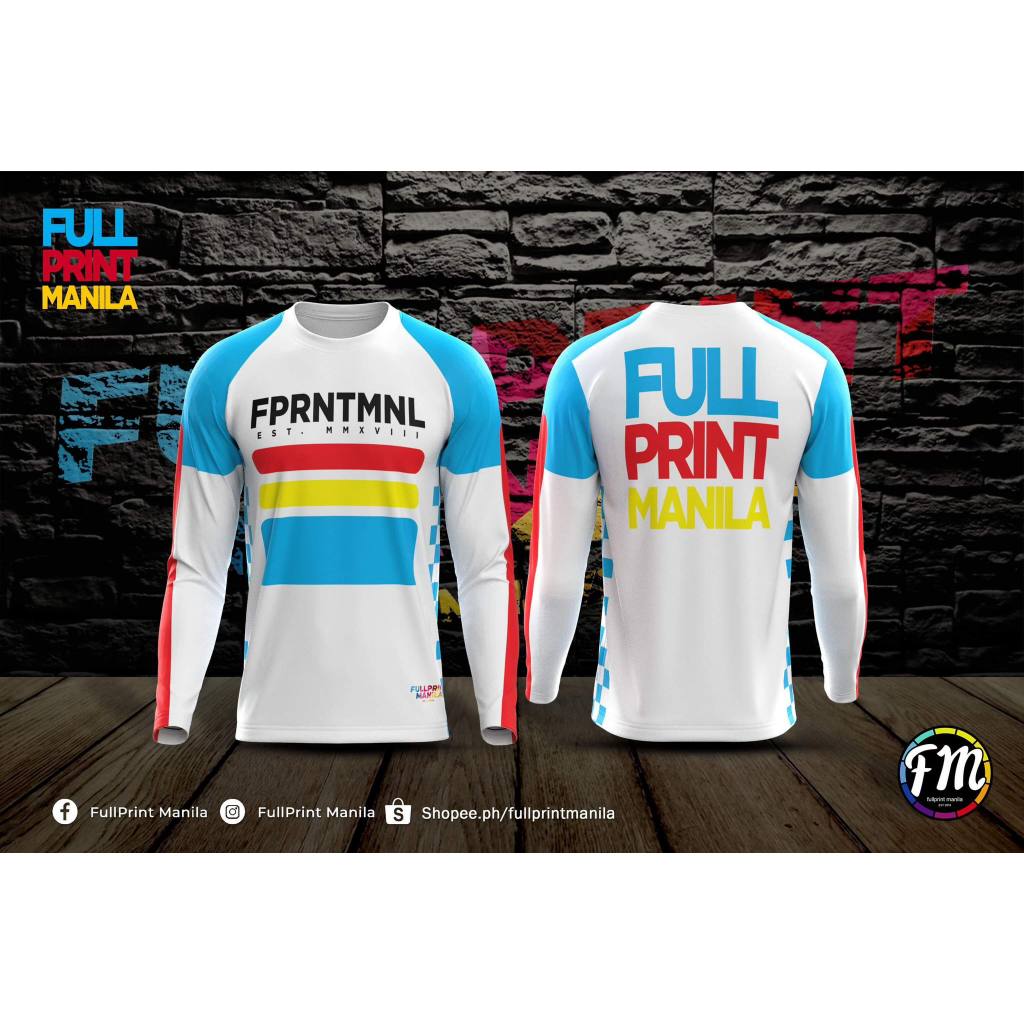 NEW FULLPRINT RIDING JERSEY FULL SUBLIMATION | Shopee Philippines