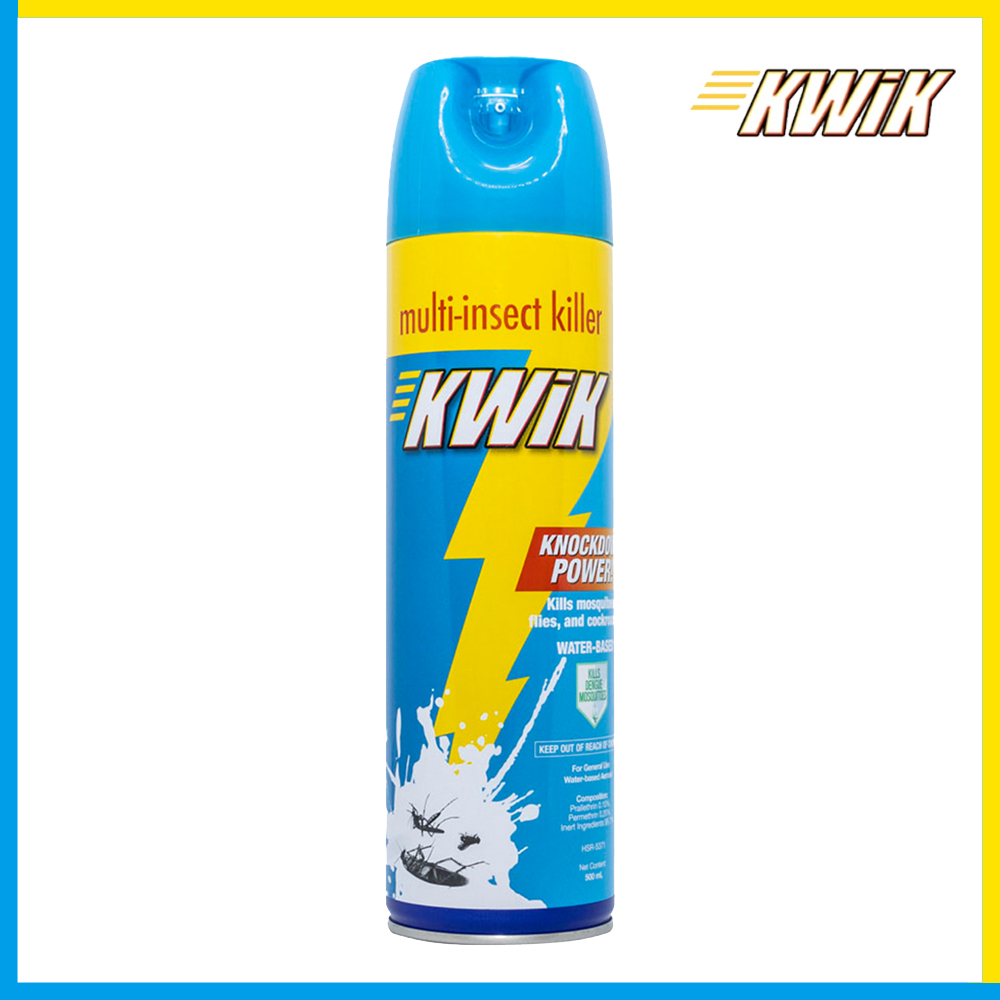 Kwik Multi Insect Killer Water-based 500ml | Shopee Philippines