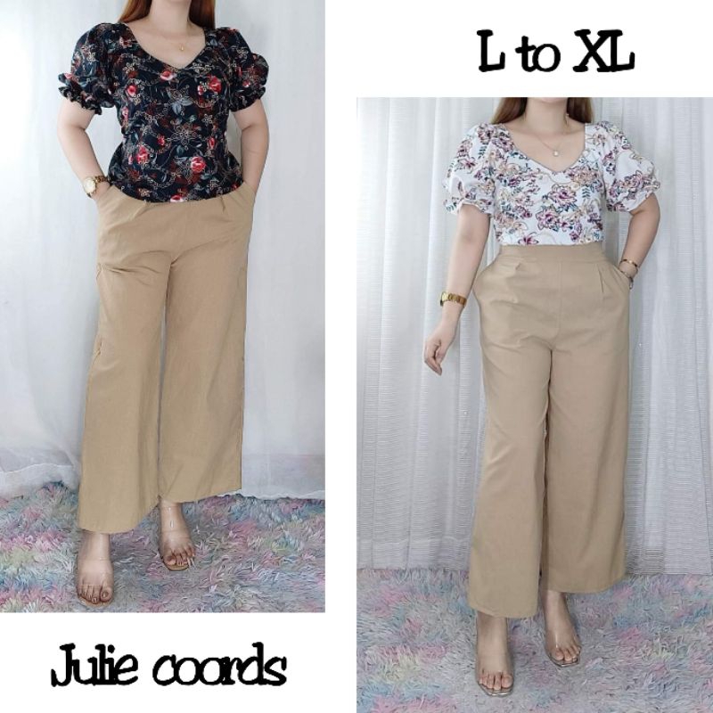 The Latest Brands Julie printed set of blouse and pants (L - XL ...