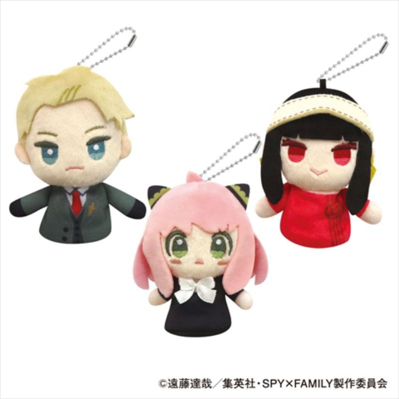 Spy x Family - Anya, Yor & Loid Forger Mini Charapape / Finget Puppet ...