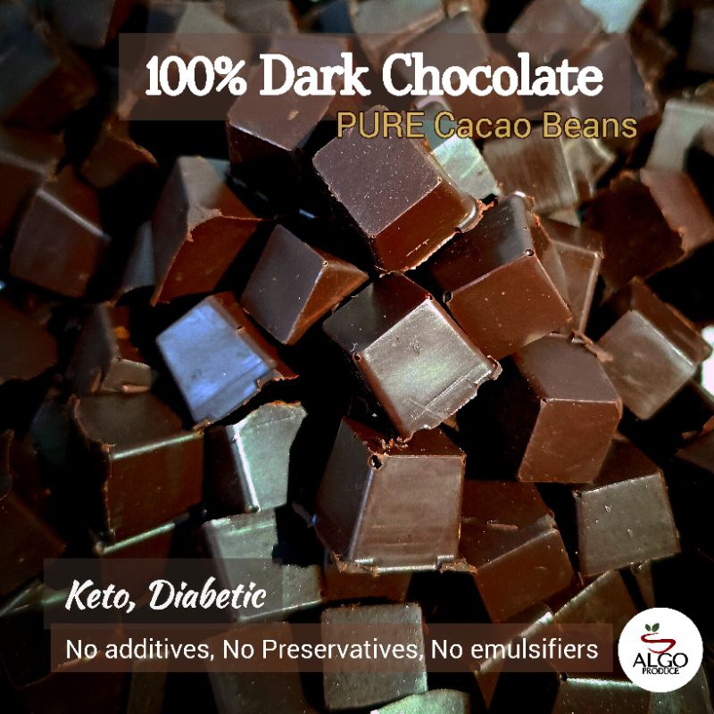 100% Pure Dark Chocolate by Algo Produce Davao City 1/2kg (500g ...