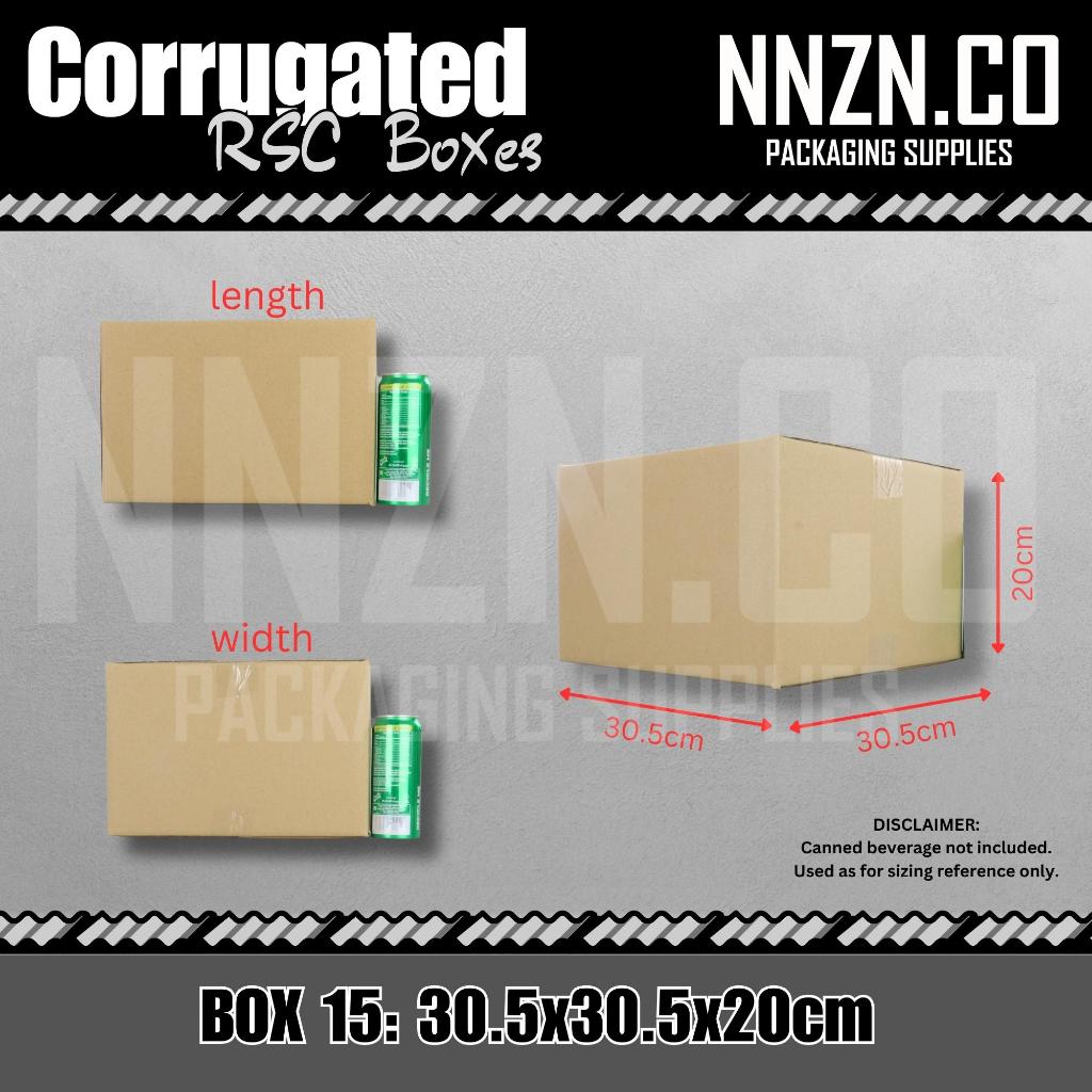 NNZN (16 Sizes Available) Corrugated Box RSC Box Shipping Box Packaging ...