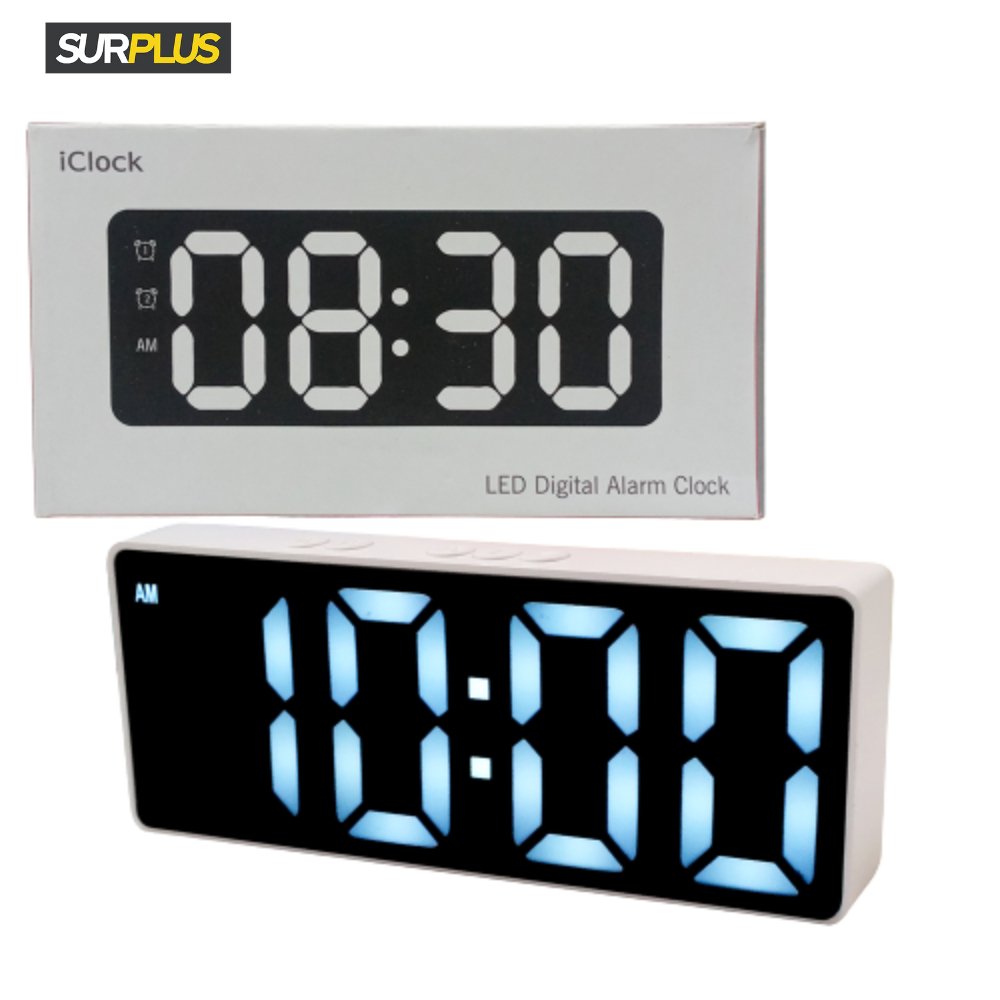 Surplus LED Digital Alarm Clock | Shopee Philippines