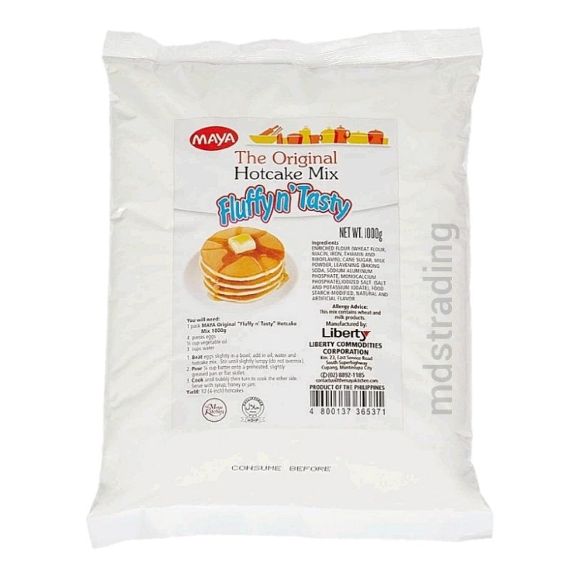 Maya Pancake Hotcake Mix Negosyo Pack 1KG | Shopee Philippines