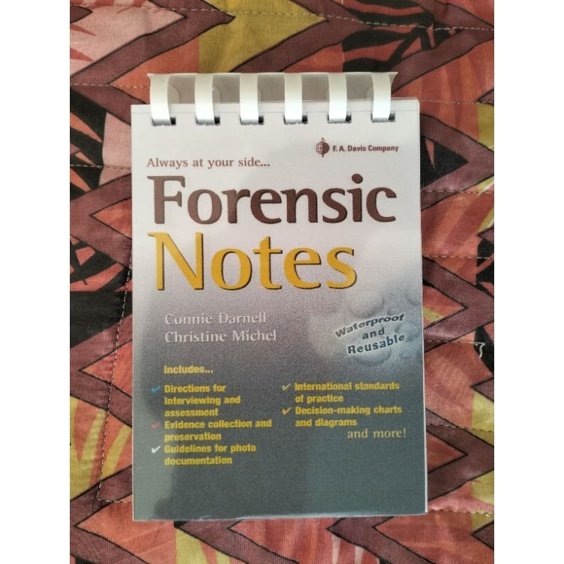 FORENSIC NOTES- FA DAVIS | Shopee Philippines
