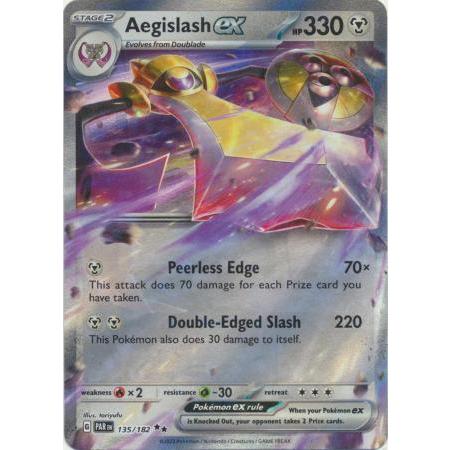 Aegislash Ultra Rare Scarlet & Violet: Paradox Rift Pokemon TCG Trading ...