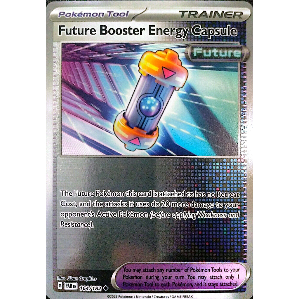 Pokemon TCG Future Booster Energy Capsule 164/182 Future Paradox Rift ...