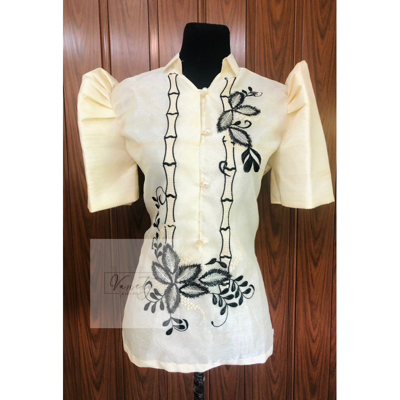 Filipiniana Black Burda ( ASSORTED DESIGN ) | Shopee Philippines