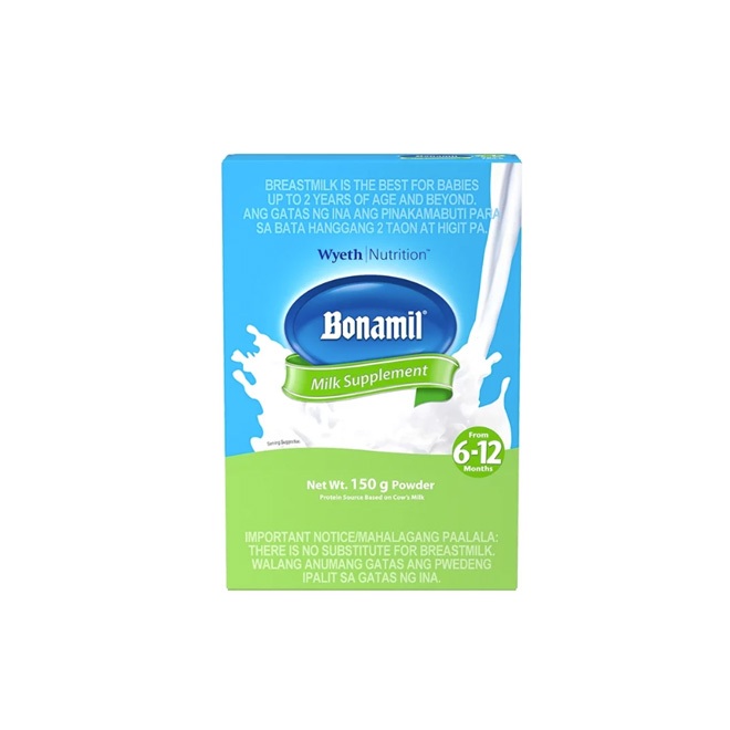 BONAMIL Milk Supplement Powder 6-12 months 150g | Shopee Philippines