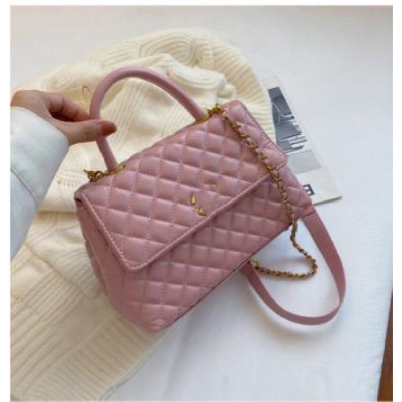 AW 2021 women's bag lock Single Shoulder Messenger Bag women's handbag ...