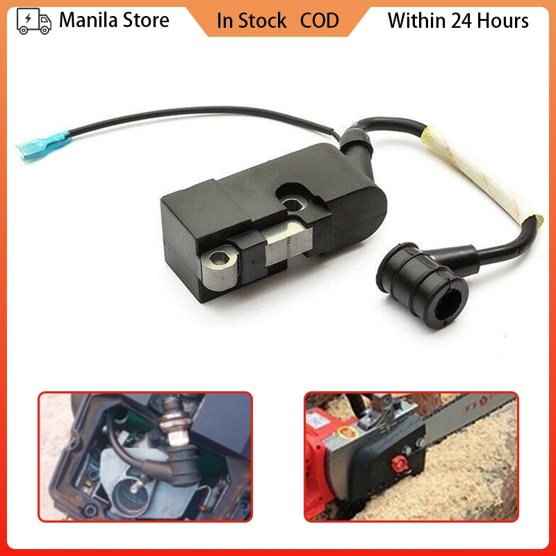 Chainsaw Ignition Coil For 152F-100A 45CC 52CC 58CC 4500 5200 5800 ...