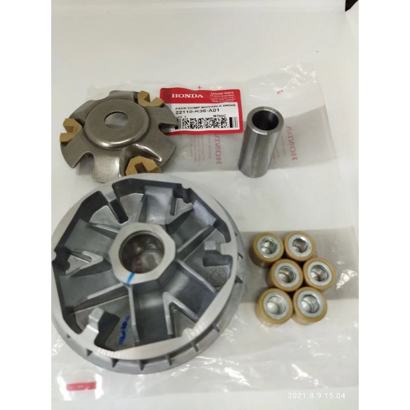 Honda Pulley set for Click 125 v1v2v3/Click150 v1v2 | Shopee Philippines