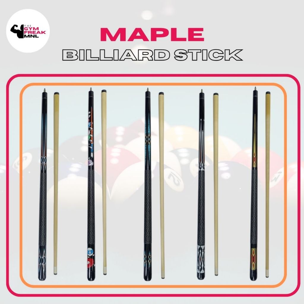 MAPLE BILLIARD STICKS (Onhand) | Shopee Philippines
