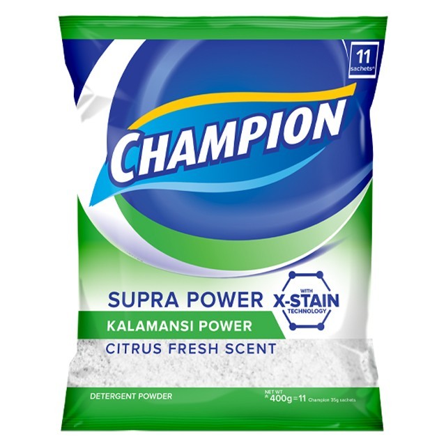 Lazycart Champion Powder Citrus Fresh (Green) 400g Sabon | Shopee ...