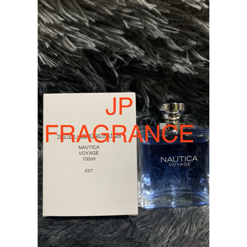 Authorized reseller Nautica Voyage 100ml demo bottle with Cap | Shopee ...