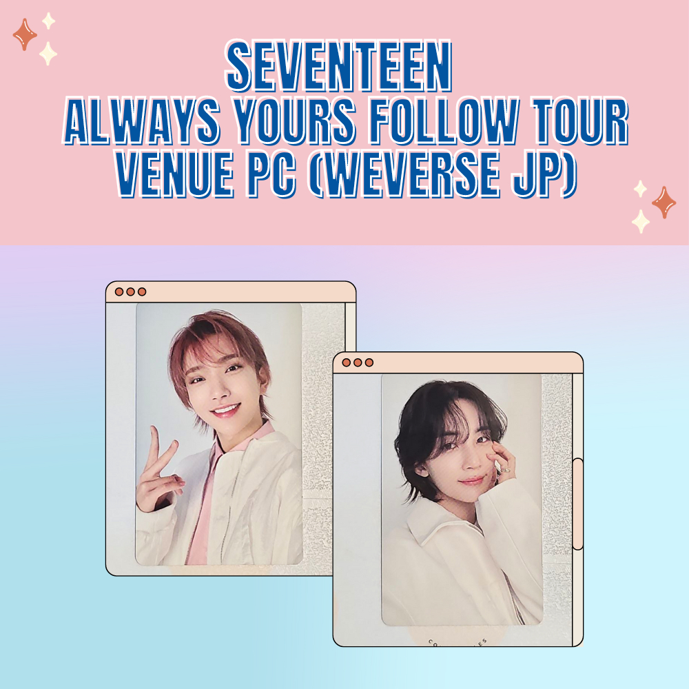 (ONHAND) Seventeen FOLLOW TOUR Always Yours Venue Limited PC (Tokyo ...