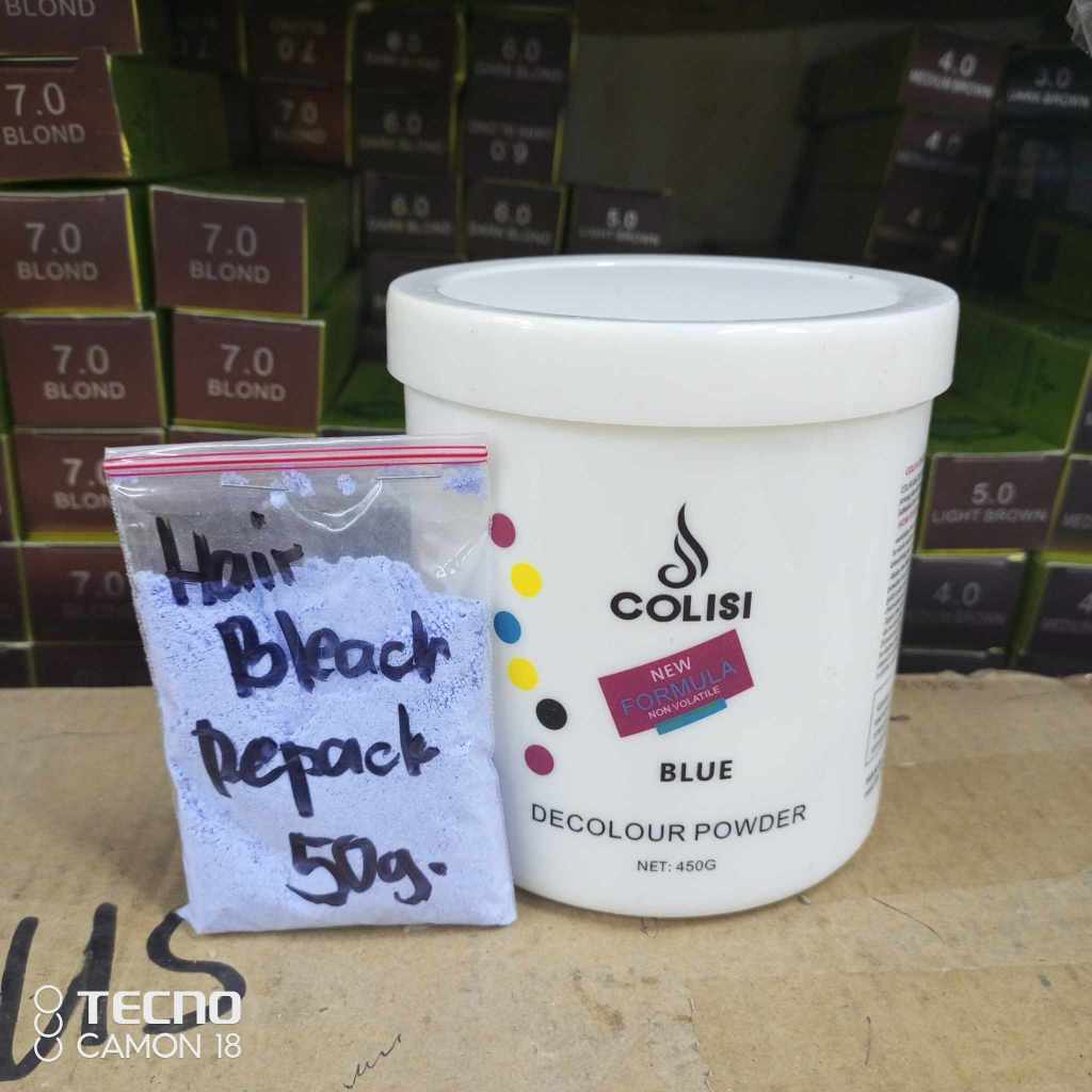 Colisi REPACK Decolour Bleaching Powder 50g | Shopee Philippines