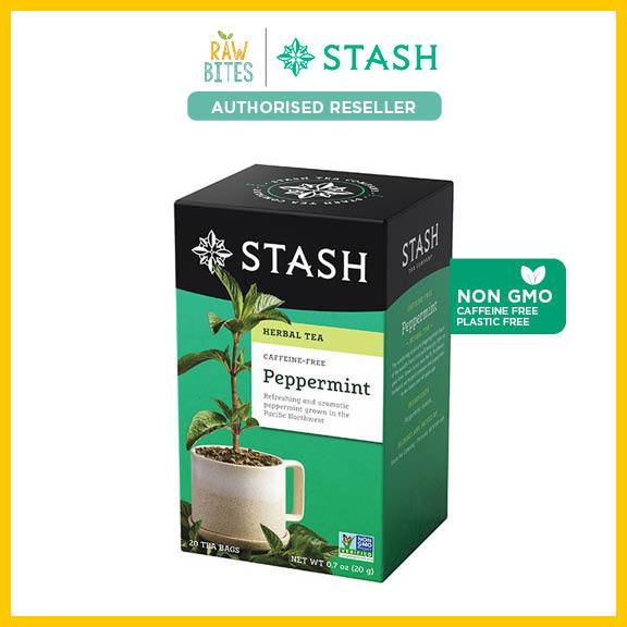 Stash Peppermint Herbal Tea 20g / 20 bags (Caffeine Free, Sugar Free ...