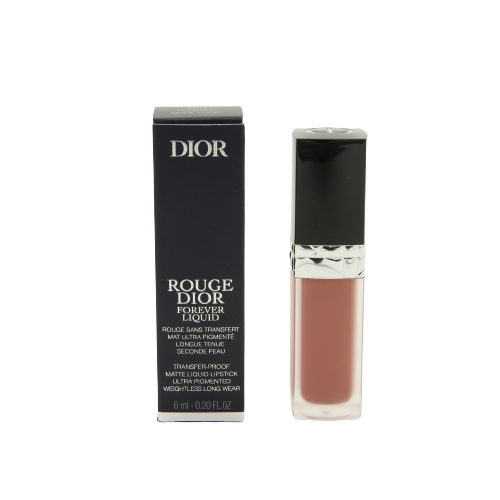 CHRISTIAN DIOR Rouge Dior Forever Matte Liquid Lipstick 6ml (#100/#200 ...