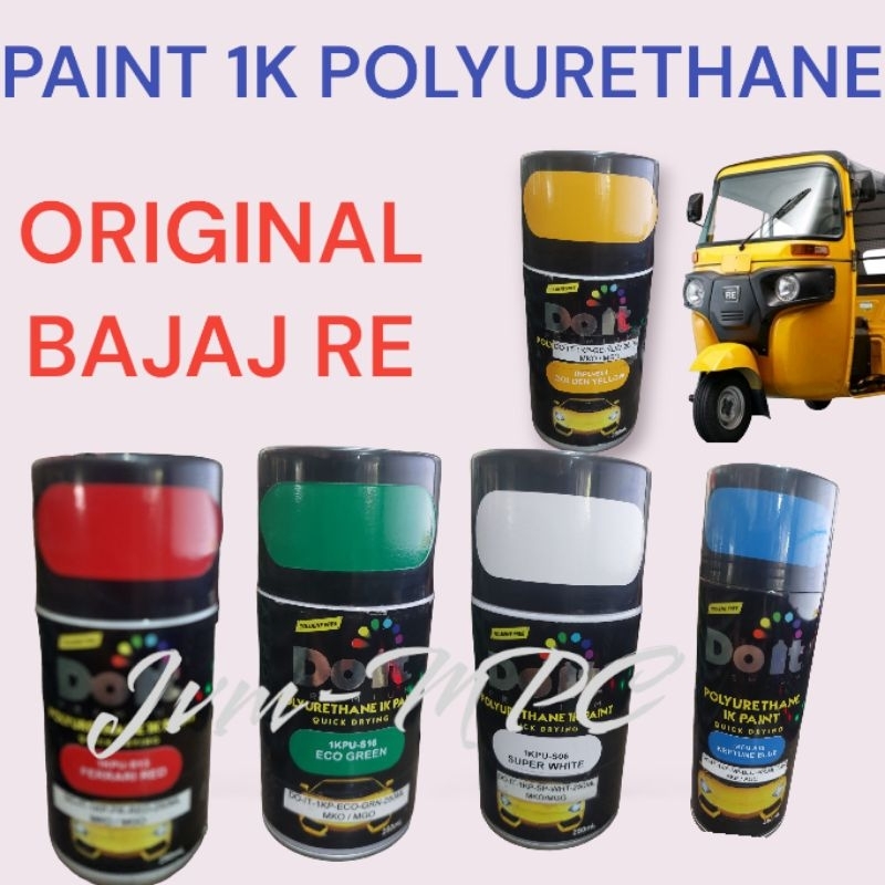 SPRAY PAINT ORIGINAL FOR BAJAJ RE/MAXIMA/TVS/PIAGGIO | Shopee Philippines