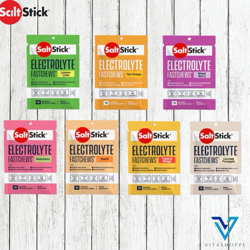 Saltstick Electrolyte Fastchews 10 capsules per pack | Shopee Philippines