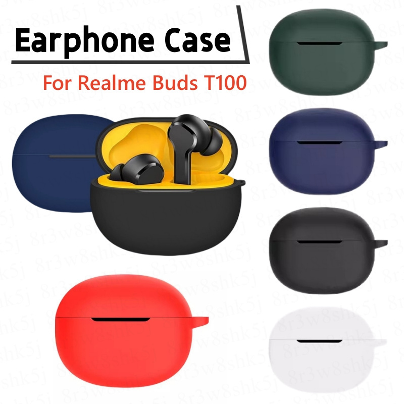 Silicone Protective Case for Realme Buds T300 T100 T110 Earphone Dust ...