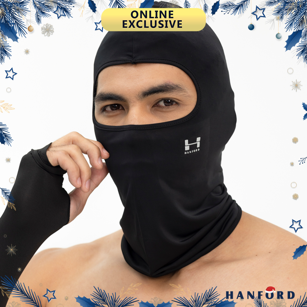 Hanford Athletic Quick Dry Balaclava Head Face Cover Motorcycle Bike ...